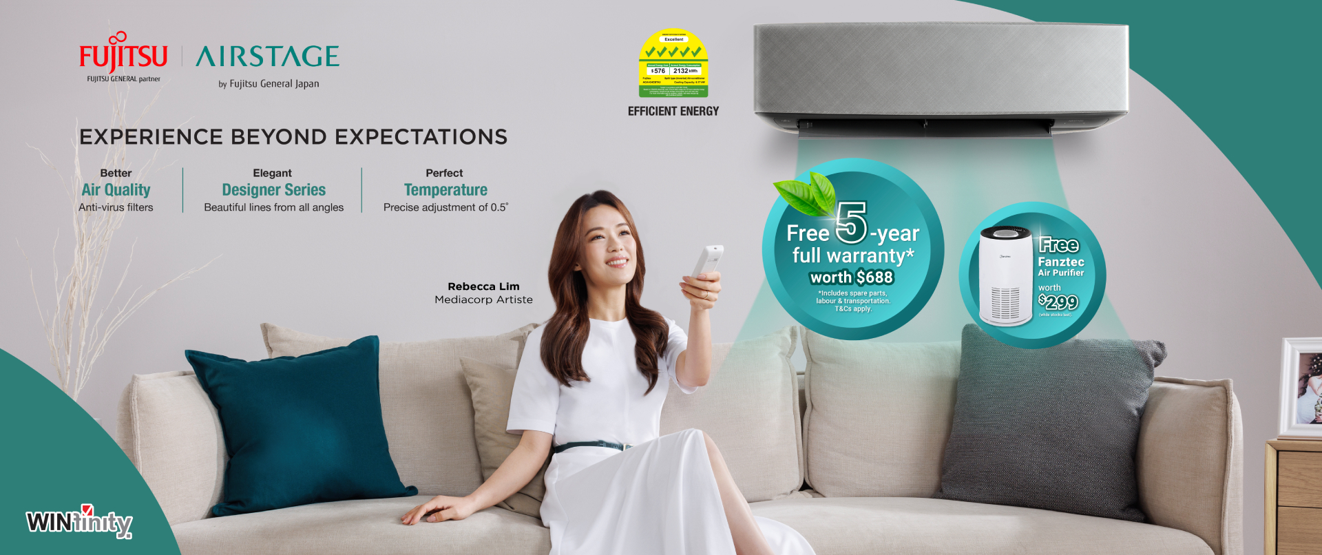Residential Air Conditioner - AIRSTAGE WINFINITY